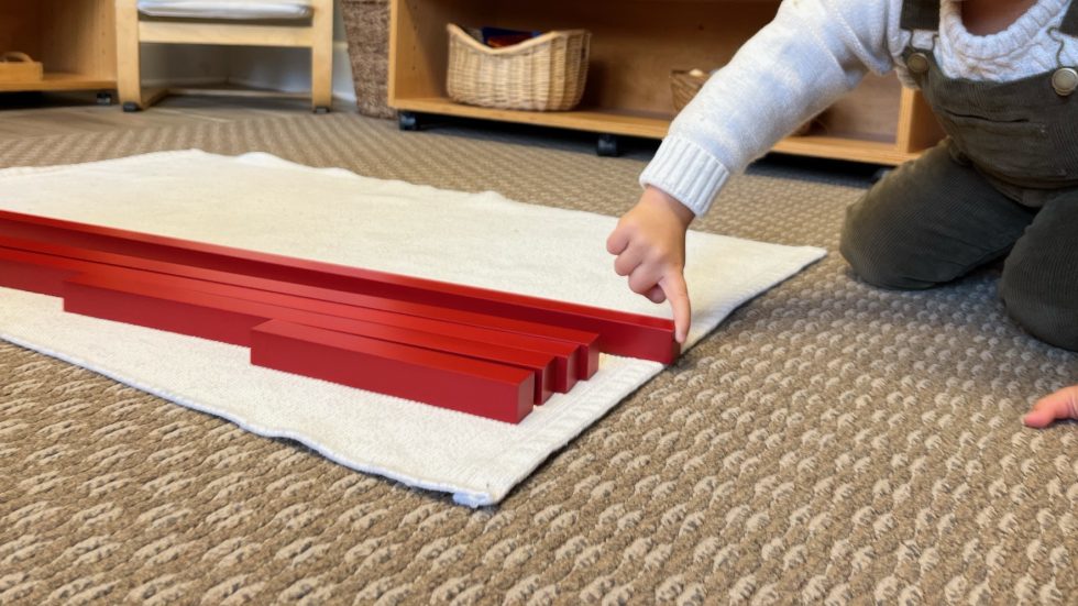 The Red Rods | Montessori Daoshi